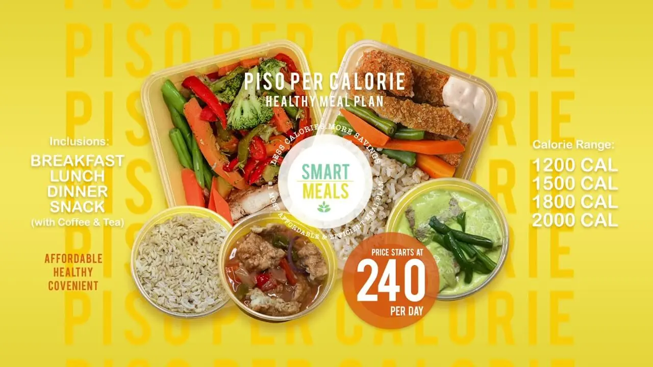 Smart Meals Menu Prices philippines ( August 2025 )